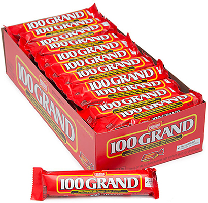 100 Grand Bar 36ct Box - GrabOurNuts.com